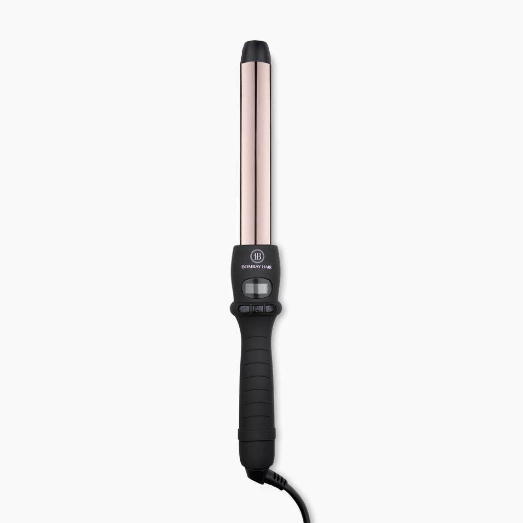 25mm Rose Gold Curling Wand - Curling Iron – BOMBAY HAIR Pro