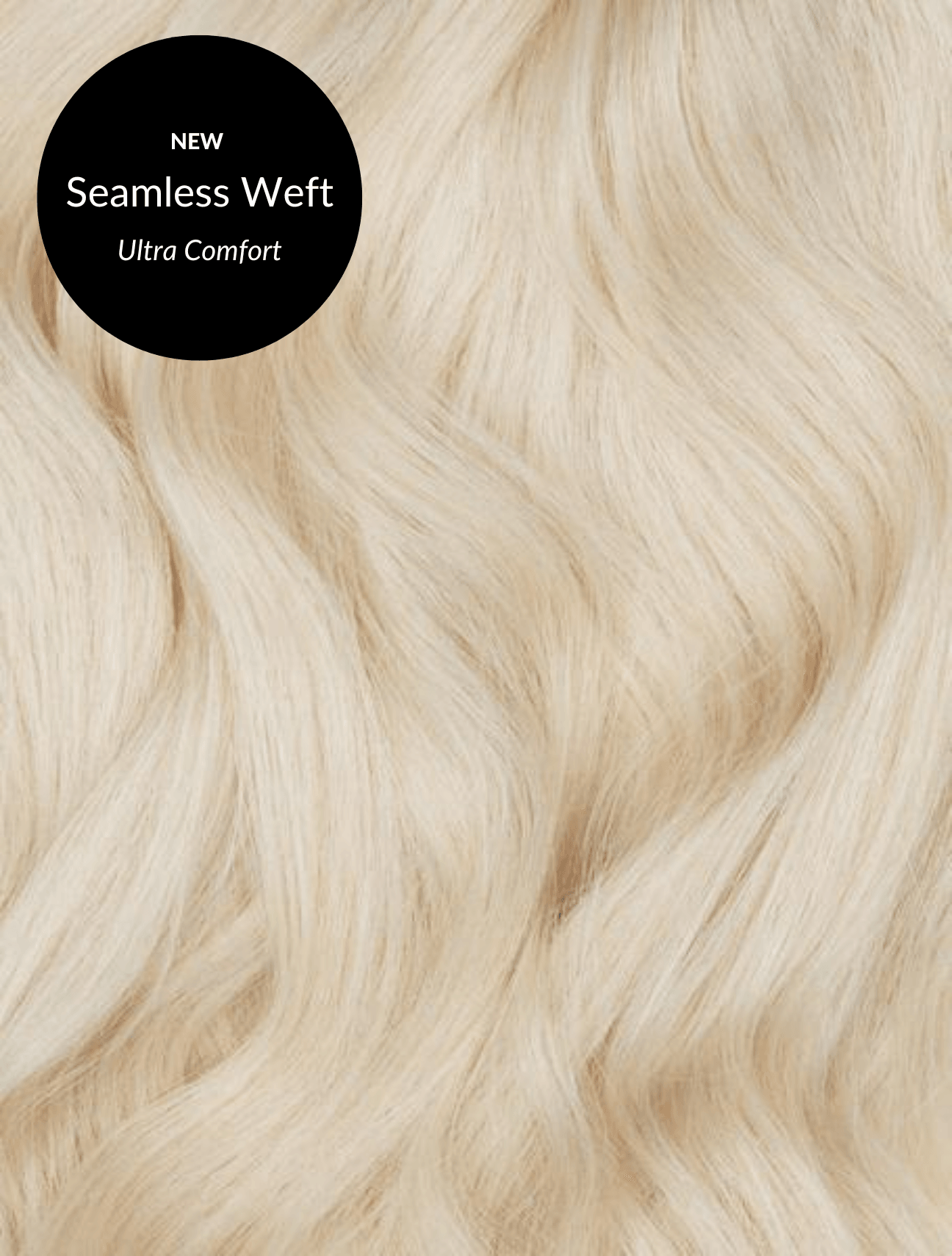 Ash Blonde (60) Seamless – BOMBAY HAIR Pro